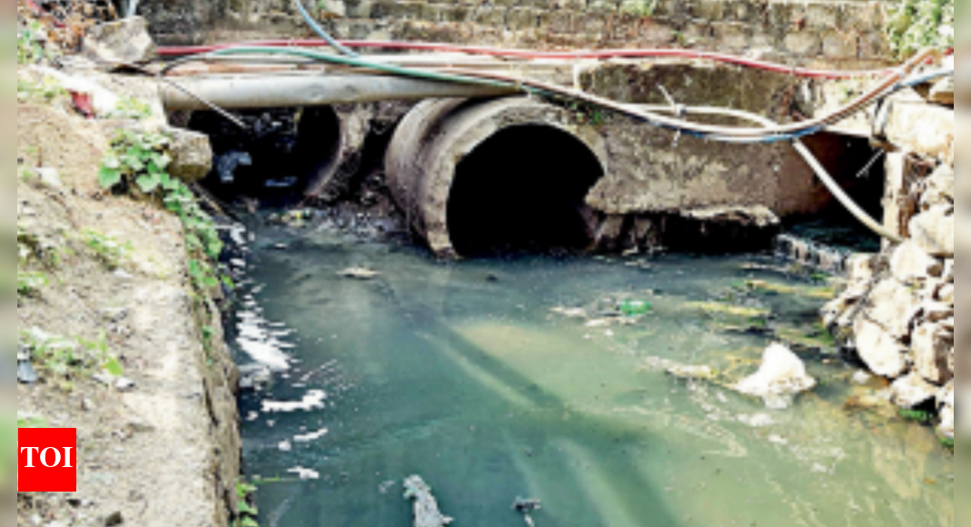 Just two drains meet water health parameters: Study | Delhi News ...