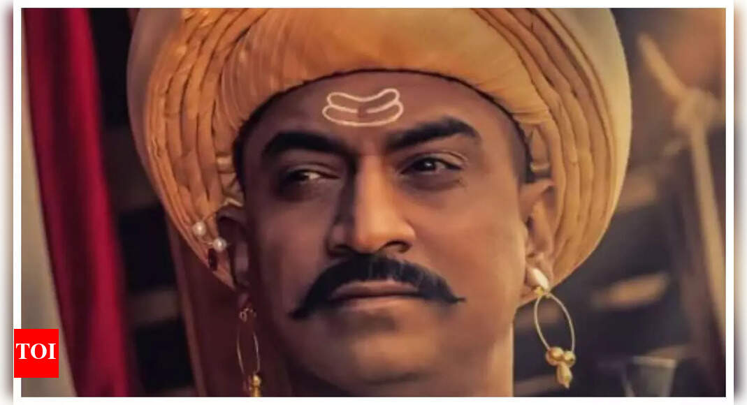 'Subhedar': Character poster of Shrikant Prabhakar Bhide as 'Moropant ...