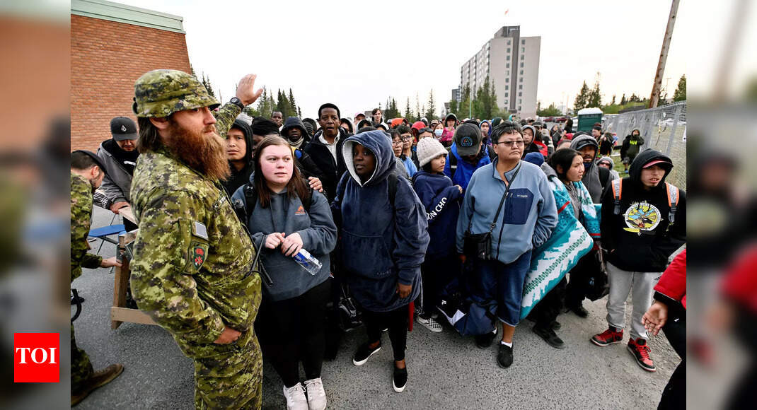 Wildfires Worst Wildfires In Canadas History Force All Residents Of