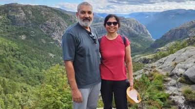 Pics: SS Rajamouli shares heartwarming moments with wife Rama during ...