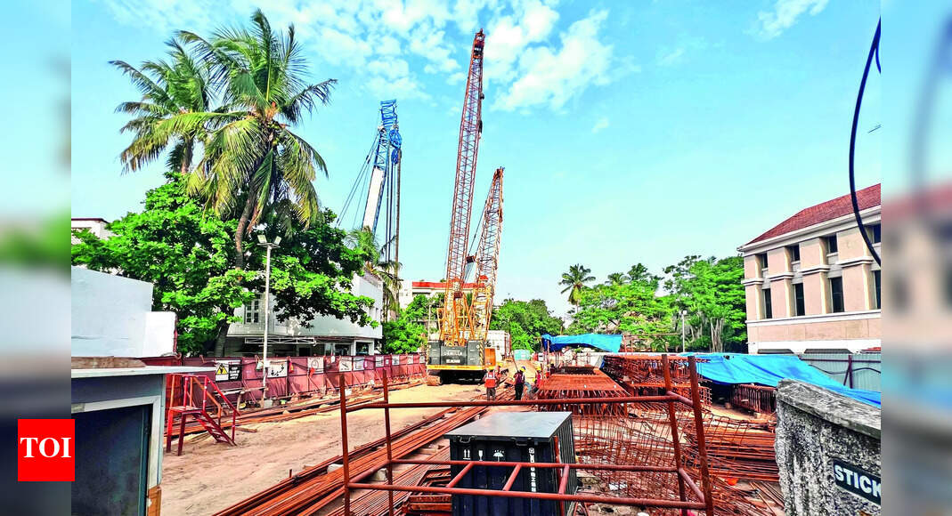 Metrorail To Barricade Luz Corner By End Of August | Chennai News ...
