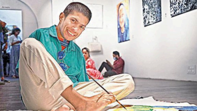 Disabilities Don’t Matter: Unique Exhibition Showcases Four Artists | Kochi News - Times of India