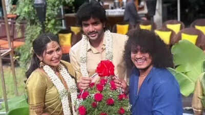 Kavin ties the knot with Monicka David; pics inside | Tamil Movie News ...