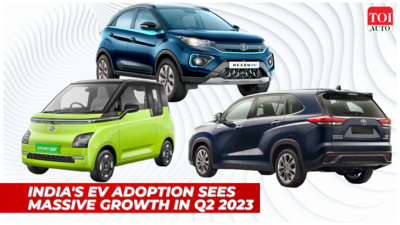 India's electrifying shift in mobility: Over 120% growth in EVs, hybrid ...