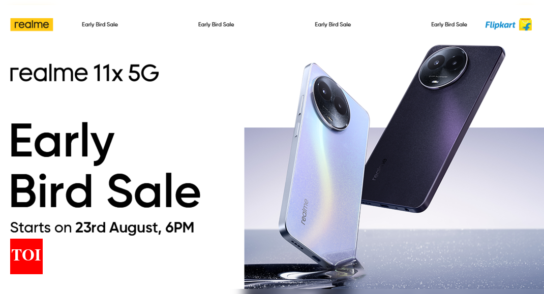 Realme Early Bird Sale: Realme announce early bird sale for Realme 11X ...
