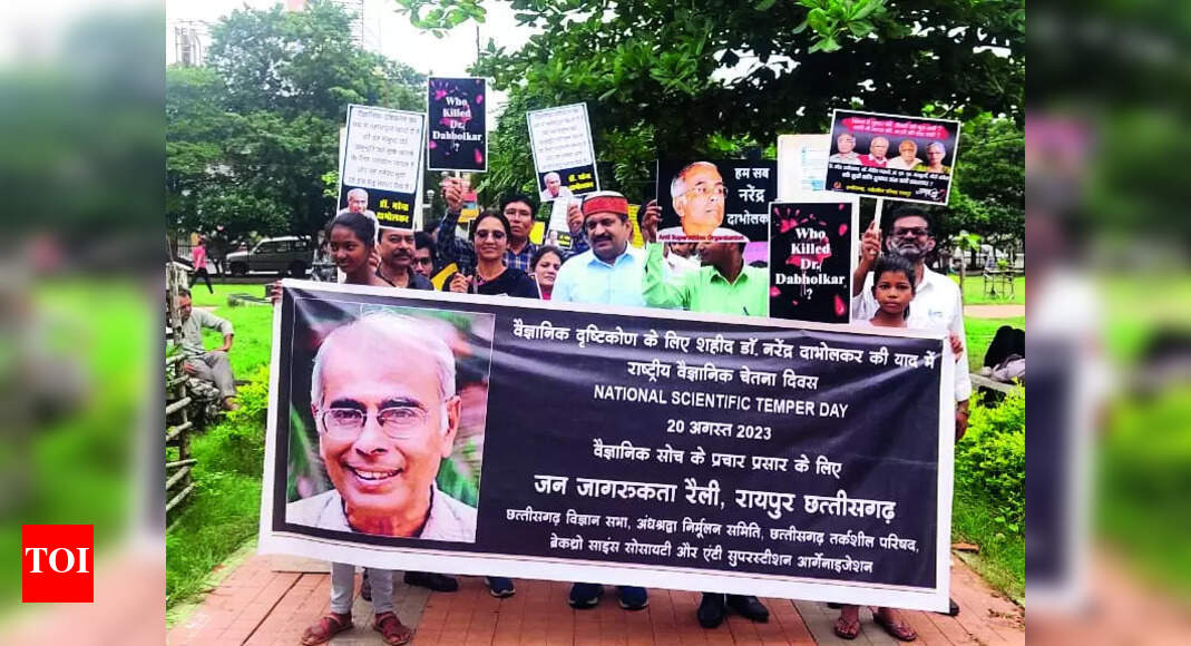 Rally On Science Awareness Against Superstitions | Raipur News - Times ...