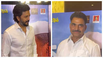 'Baaplyok': Riteish Deshmukh, Sayaji Shinde, and other celebs attend ...