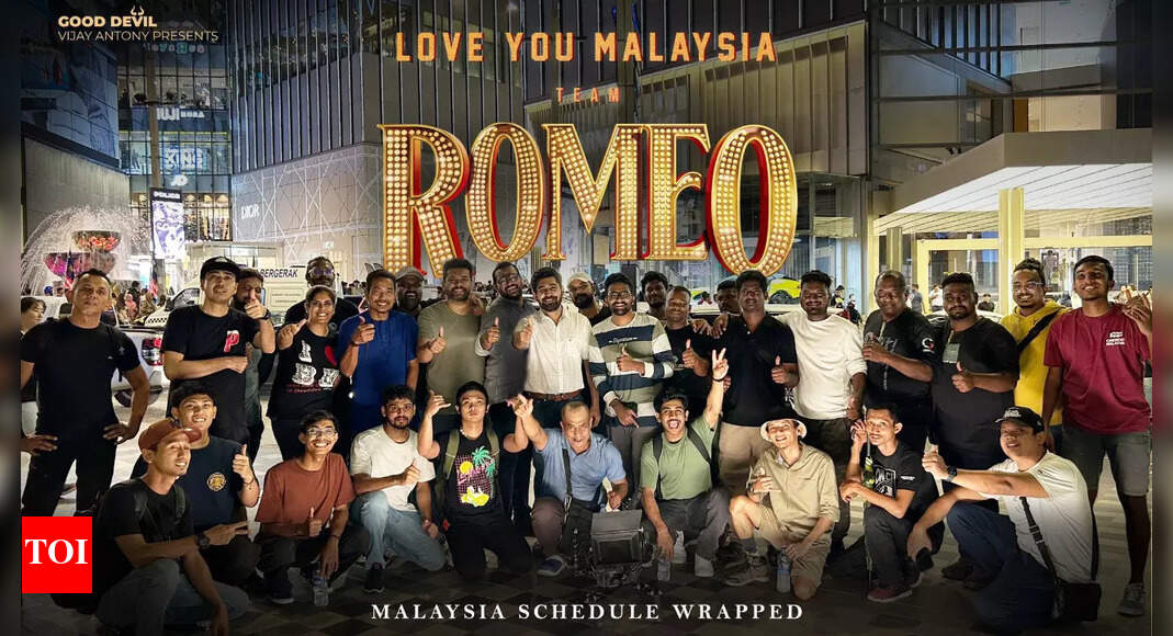 First schedule of Vijay Antony and Mirnalini's 'Romeo' wrapped up | Tamil Movie News - Times of ...