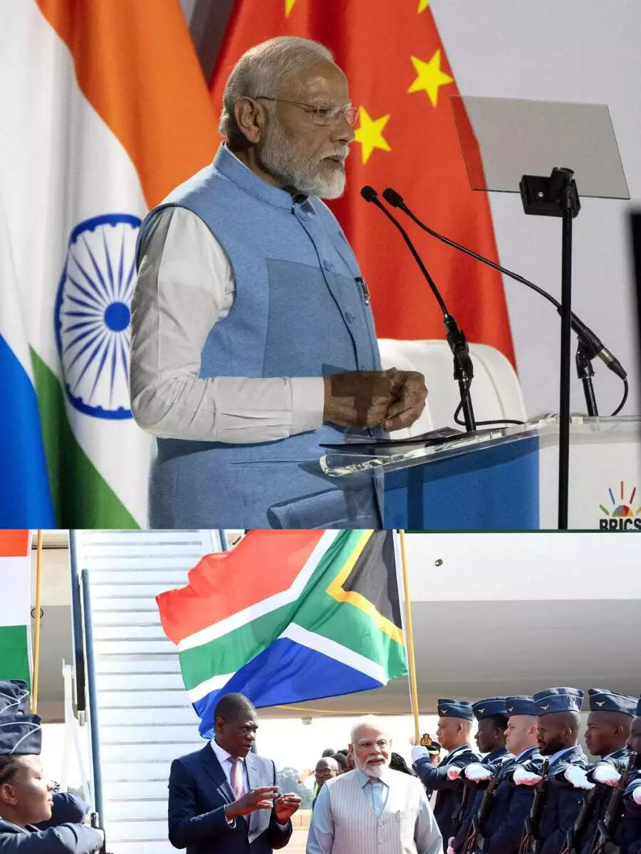 Prime Minister Narendra Modi at Brics Summit in South Africa | Times of ...
