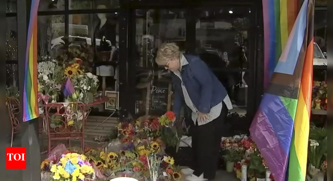 Suspect who killed store owner had ripped down pride flag and shouted ...
