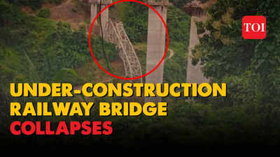 Mizoram Railway Bridge Accident: 17 killed after under-construction railway bridge collapses in ...