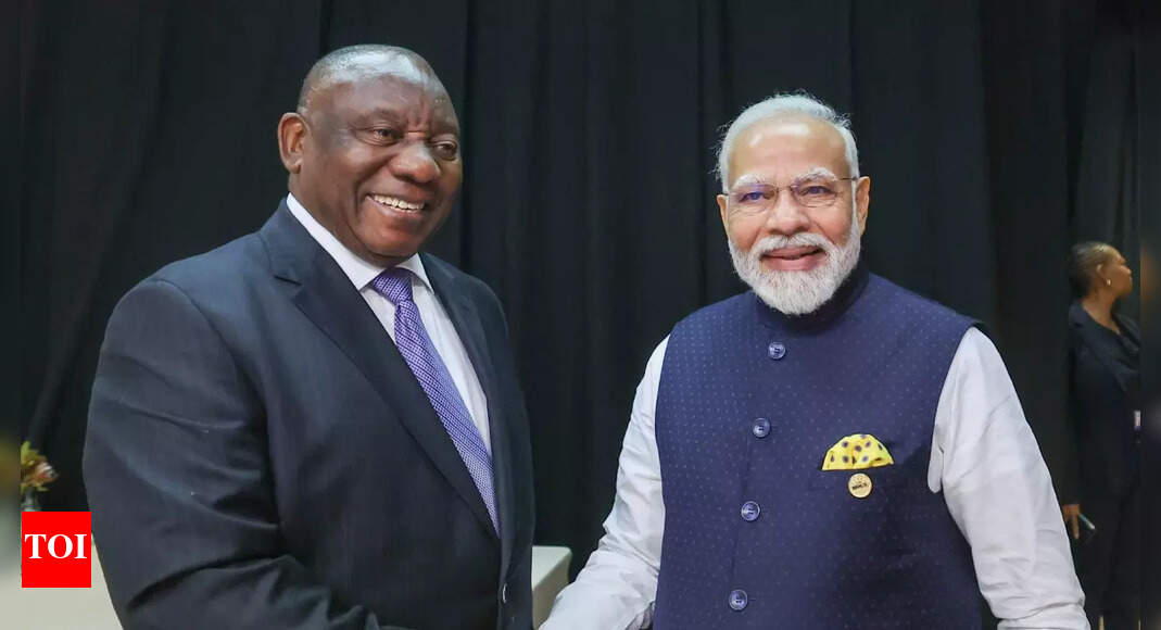PM Modi, South African President Ramaphosa discuss ways to further ...