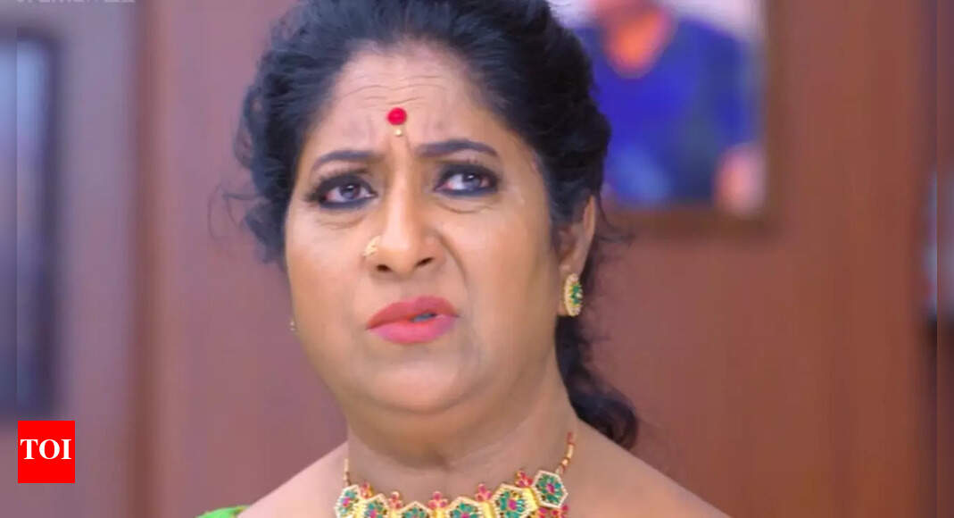 Manimuthu: Jayamohini's plan backfires - Times of India