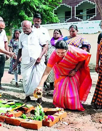 Madurai: Work Begins For New Building At Madurai Corporation School ...