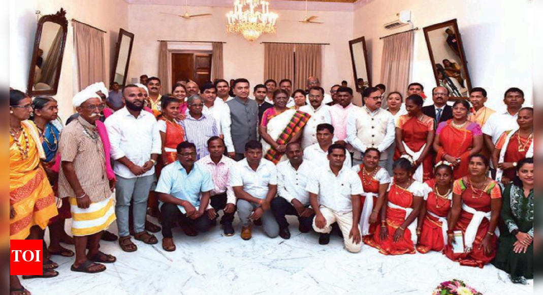 Goan tribals two steps ahead of those in other states: Prez | Goa News ...