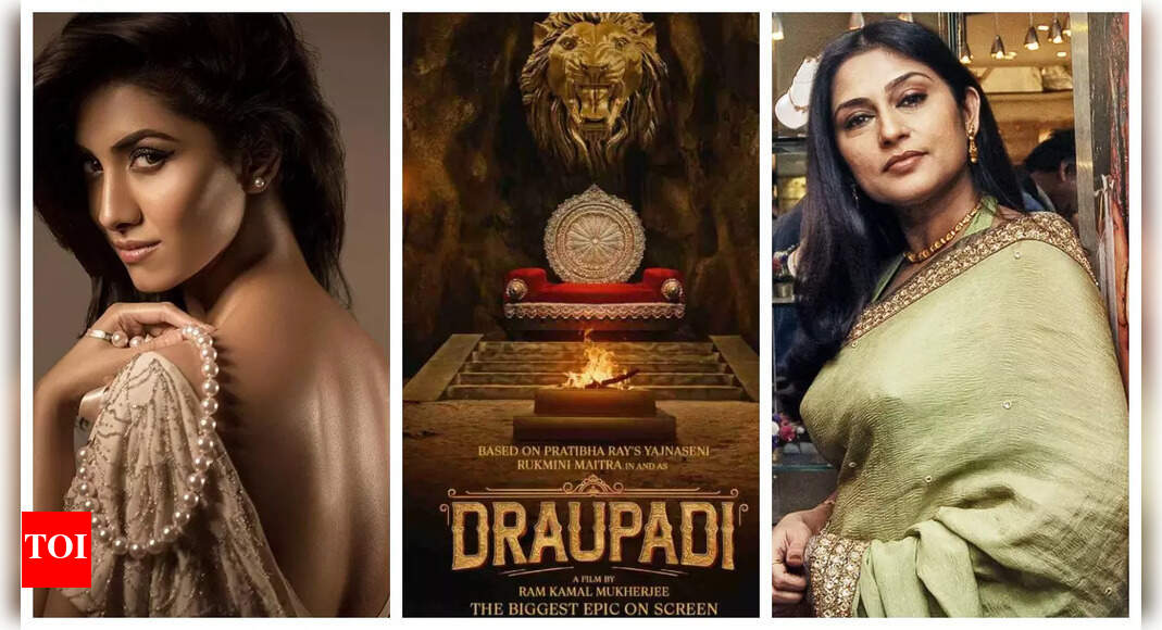 Rukmini gearing up for Draupadi under Roopa Ganguly's guidance | Bengali Movie News - Times of India