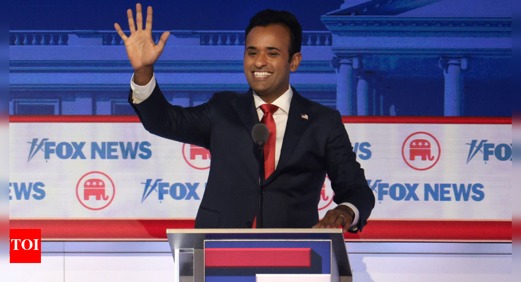 Donald Trump: 'Sounds like ChatGPT': Vivek Ramaswamy takes center stage ...