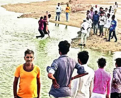 Three Minor Cousins Drown In Luni River | Jaipur News - Times of India