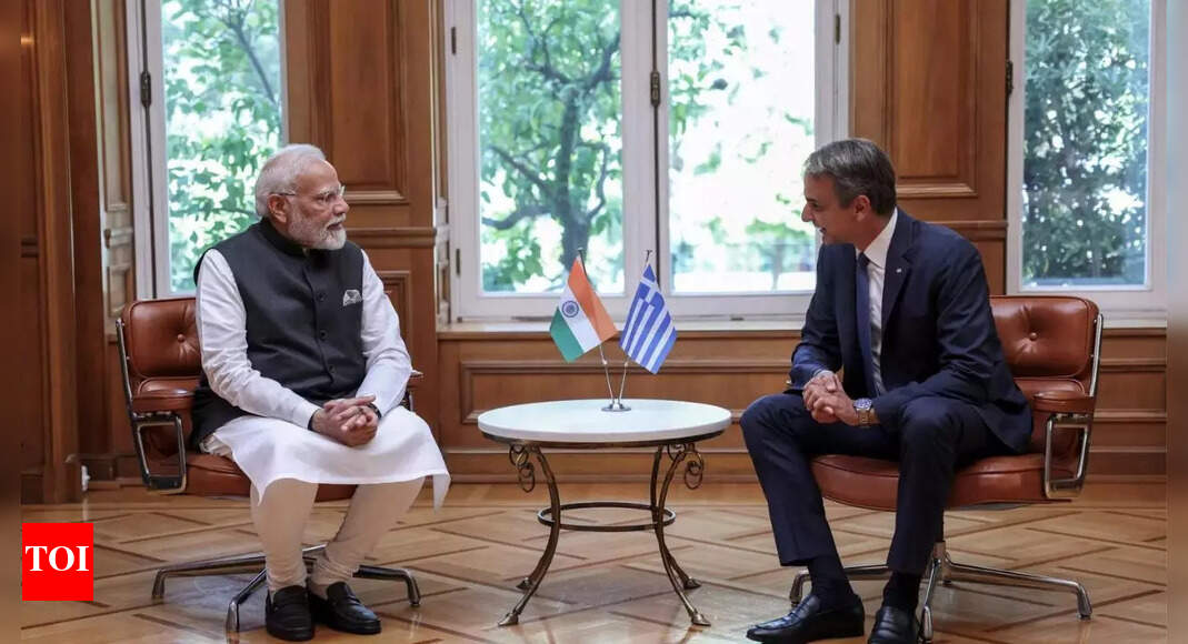 PM Modi visits Greece, the first visit to the country by an Indian ...