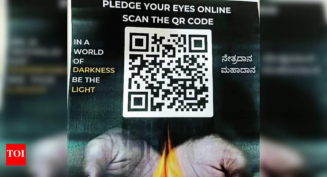 QR Code: Now, You Can Pledge Your Eyes For Donation Through Qr Code ...