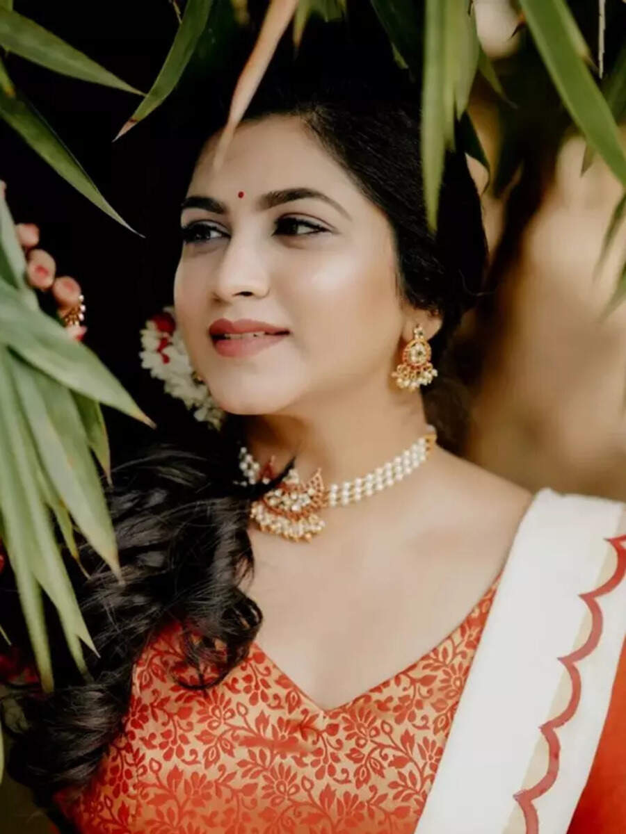 Ankhitha Vinod stuns in traditional wear | Times of India