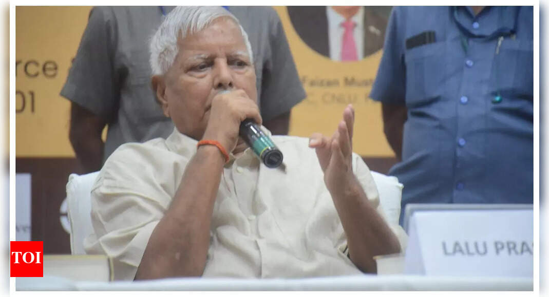 Modi govt hostile towards caste survey in Bihar: Lalu Prasad | India ...