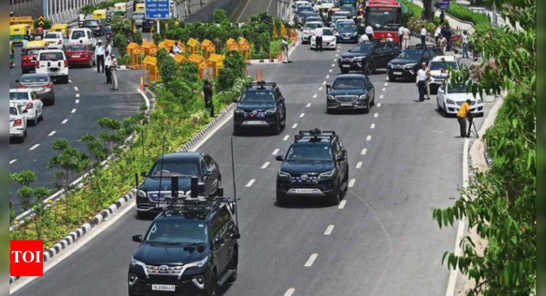 Carcade Rehearsal For G20 Summit May Affect Traffic In Delhi Today