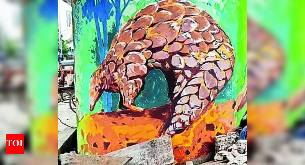 Environmental Justice: Murals Of Flora & Fauna Adorn Maligaon Bridge ...