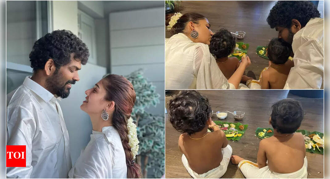 Nayanthara and Vignesh Shivan celebrate first Onam with their children | Malayalam Movie News ...