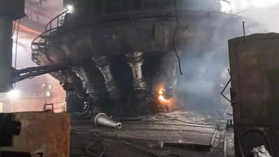 Fire at Jharkhand's Bokaro Steel Plant: Production grinds to a halt | Ranchi News - Times of India