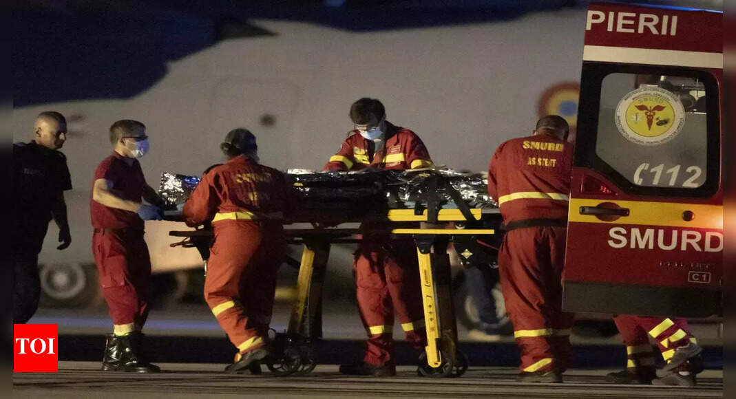 Two dead, 56 injured in Romania gas station blasts - Times of India