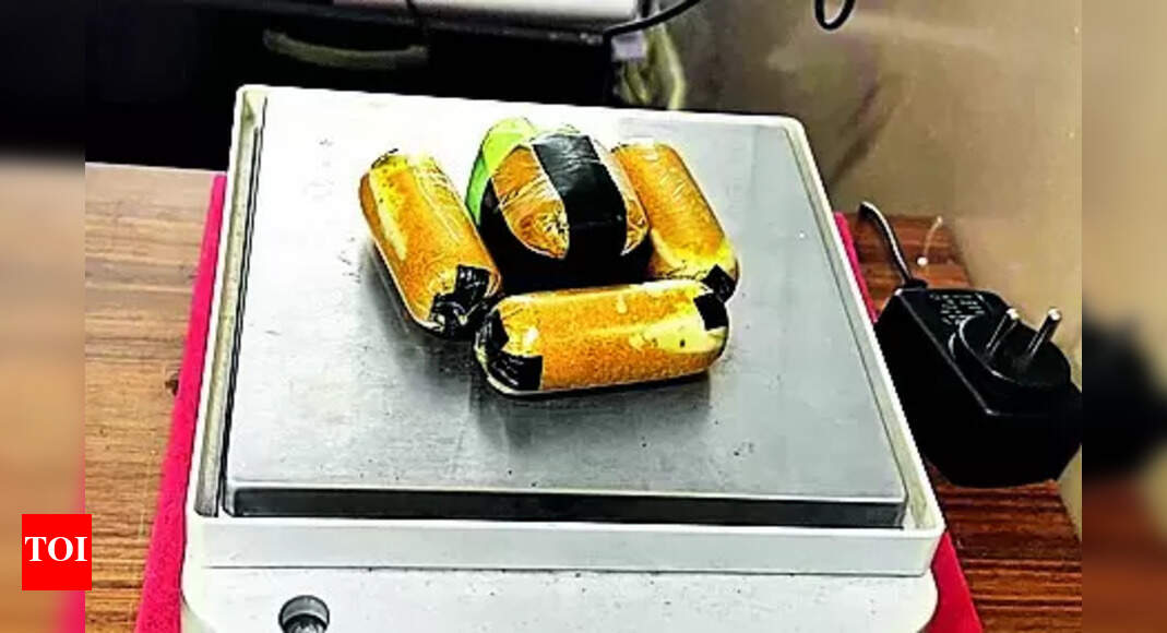 Smuggling: Customs Seizes Gold Worth ₹1.4cr At Airport | Kochi News ...