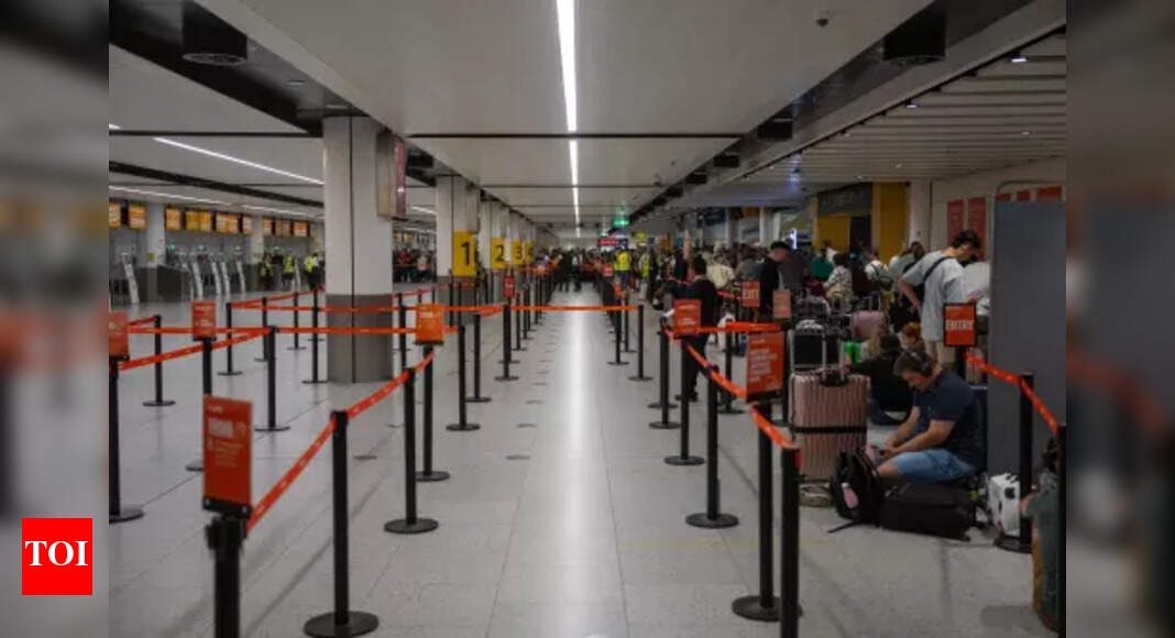 Technical Issue: 9. What triggered massive flight cancellations in UK - Times of India