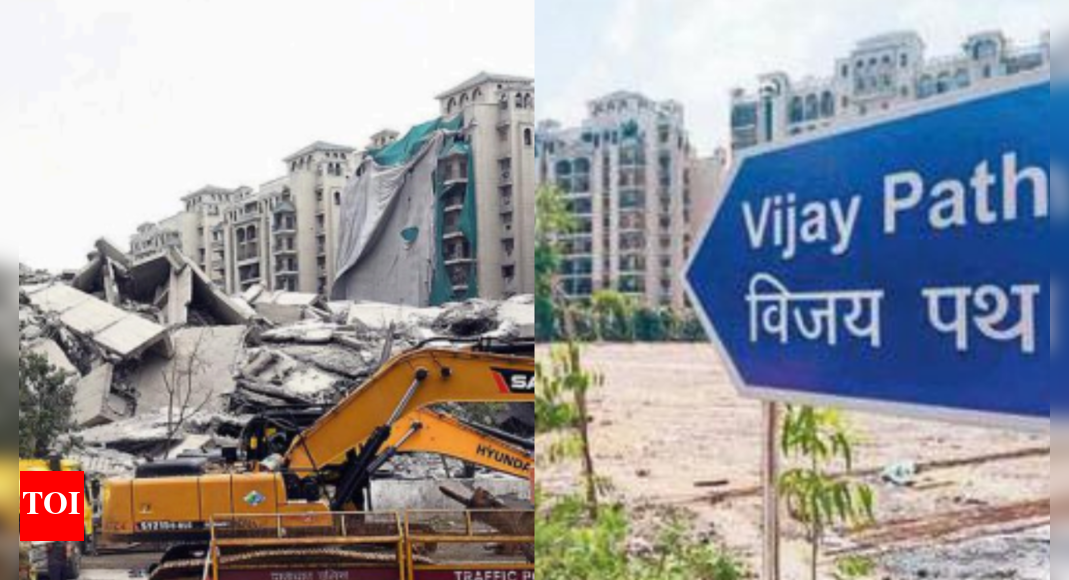 Twin towers to ‘Vijay Path’ at this Noida site in a year | Noida News ...