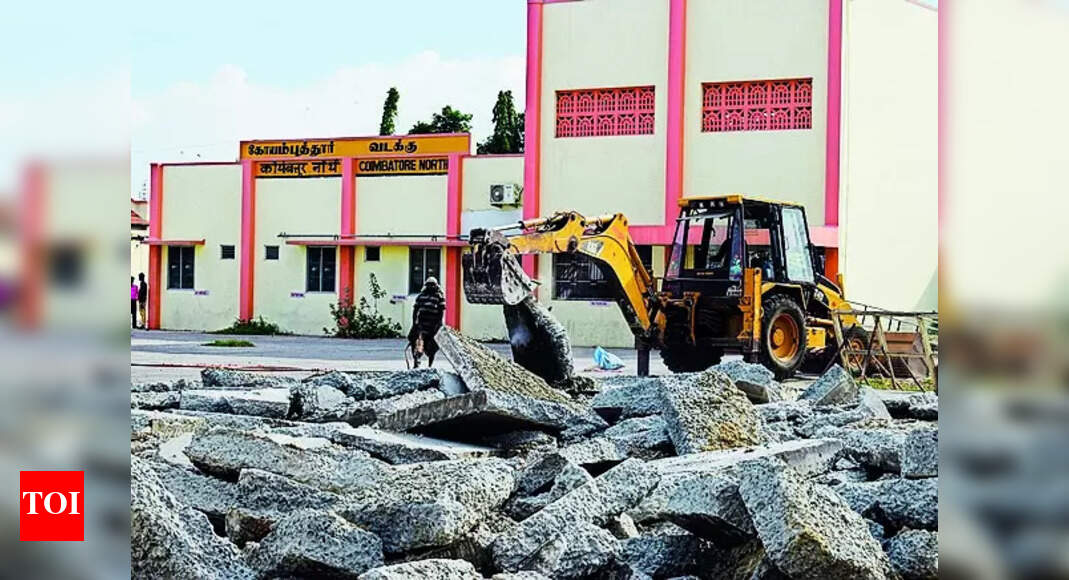 Podanur Stations: Development Works Begin At Two Stations | Coimbatore ...