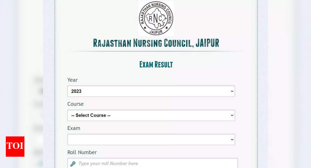 RNC GNM Result 2023 declared at rncexam.in, direct link here - Times of ...