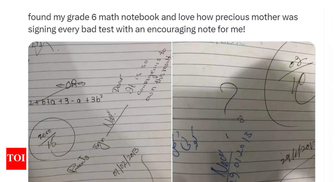 Heartwarming! Mother's encouragement goes viral after daughter's Math ...
