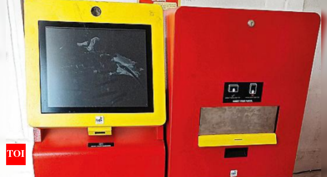 Now, self-book your parcels at GPO kiosk | Lucknow News - Times of India