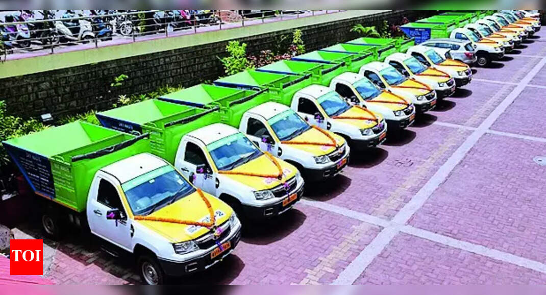 Vehicles: Vehicles For Waste Collection Received | Mangaluru News ...