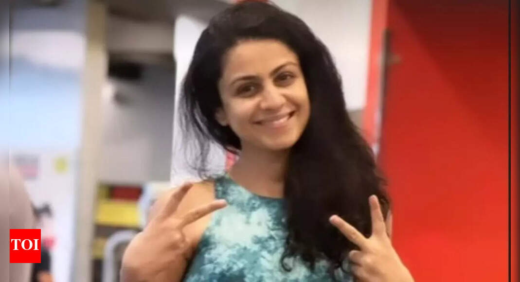 Manasi Parekh shares a click from her gym session | Gujarati Movie News ...