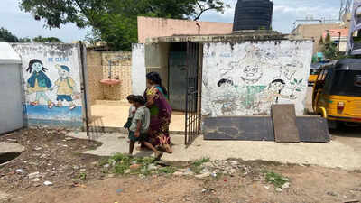 Kids make a beeline for public toilets | Chennai News - Times of India