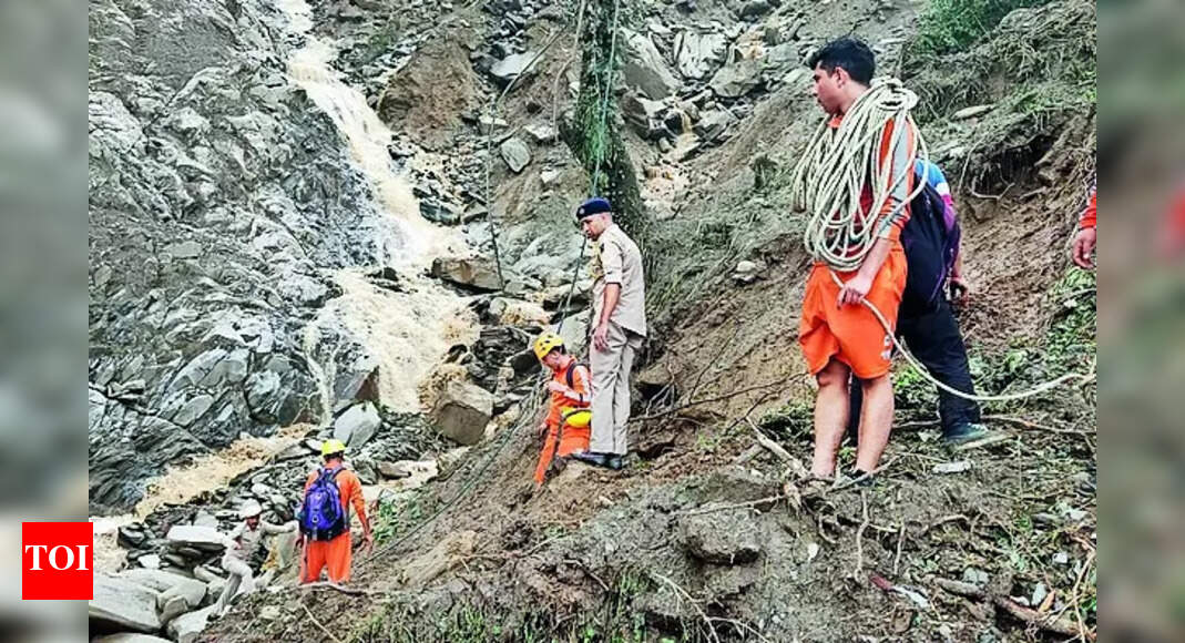 Road Blockage: Chandigarh-manali Highway Closed Again Due To Landslide | Shimla News - Times of ...