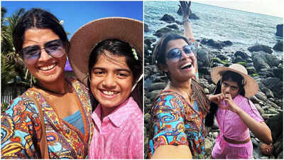 Amritha Suresh gives a befitting reply to a netizen who termed her vacation with daughter ...