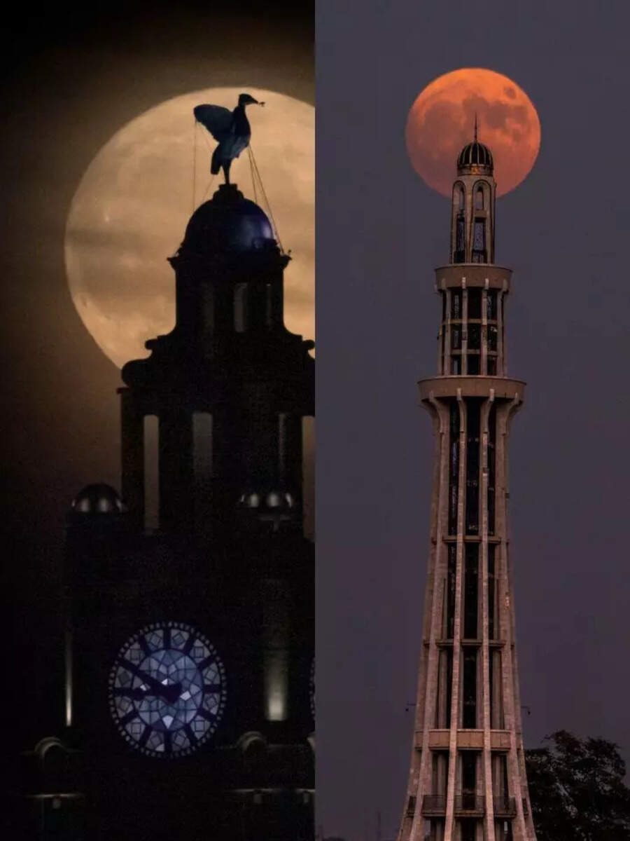 7 Rare Super Blue Moon Pictures From Across The Globe | Times Now