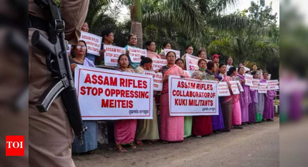 Manipur: 3. CM offers a solution to the chaos in Manipur - Times of India