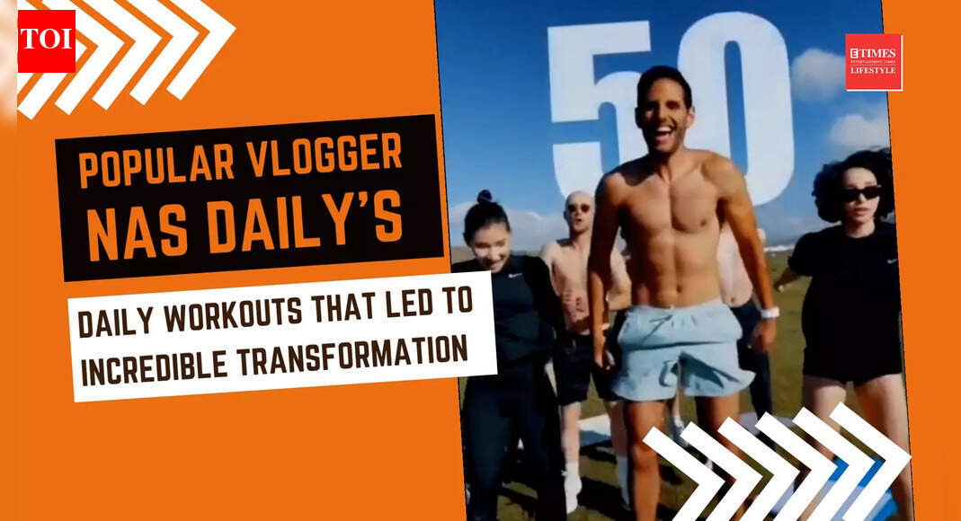 Popular vlogger Nas Daily's daily workouts that led to incredible ...