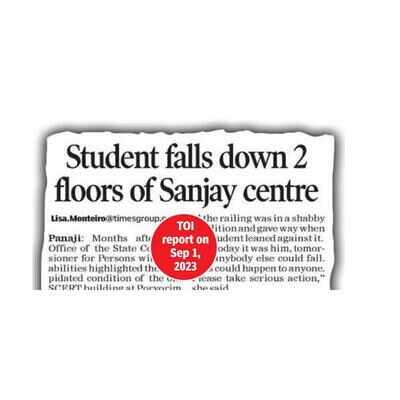 Move Sanjay Centre to safer bldg: PwD chief | Goa News - Times of India