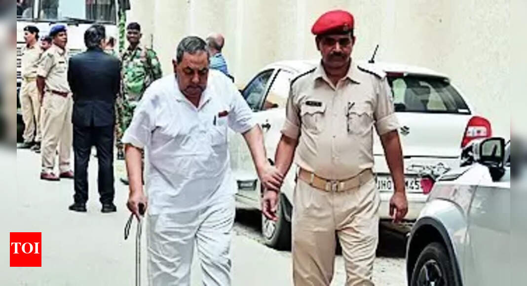 Fodder Scam: Convicts Holding Sticks Walk To Jail As Fodder Scam Cases ...