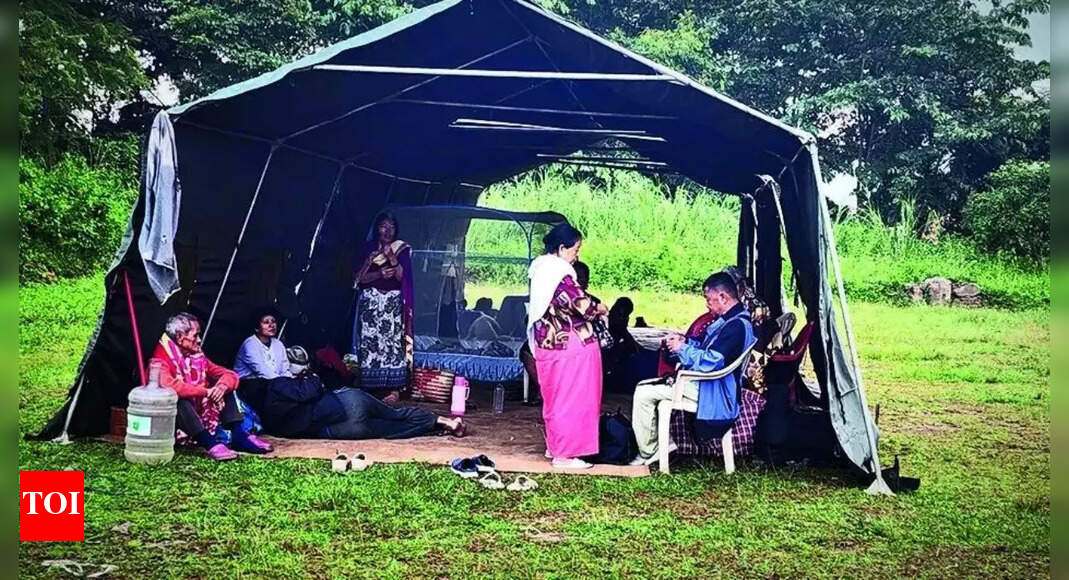 Last 10 Kuki families in Imphal moved to hills in post-midnight swoop ...