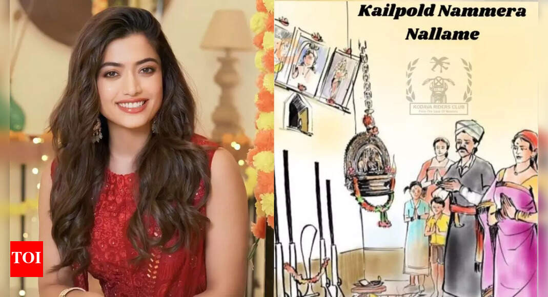 Rashmika Mandanna shares heartfelt wishes on the festival of Kalipodh ...
